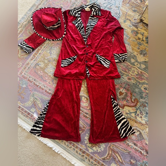 California Costumes | Other | California Costumes Red Velvet Pimp ...